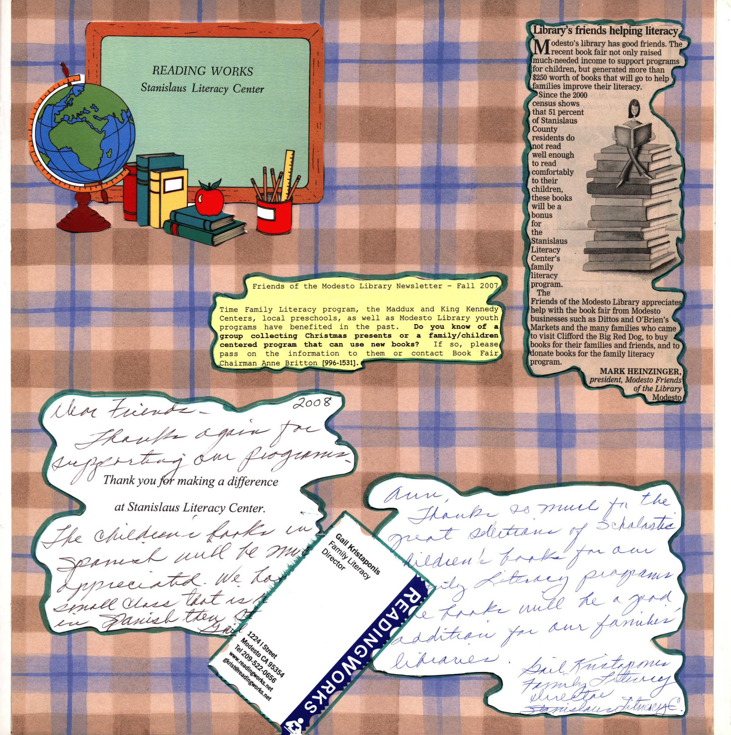 Scrapbook – Friends of the Modesto Library