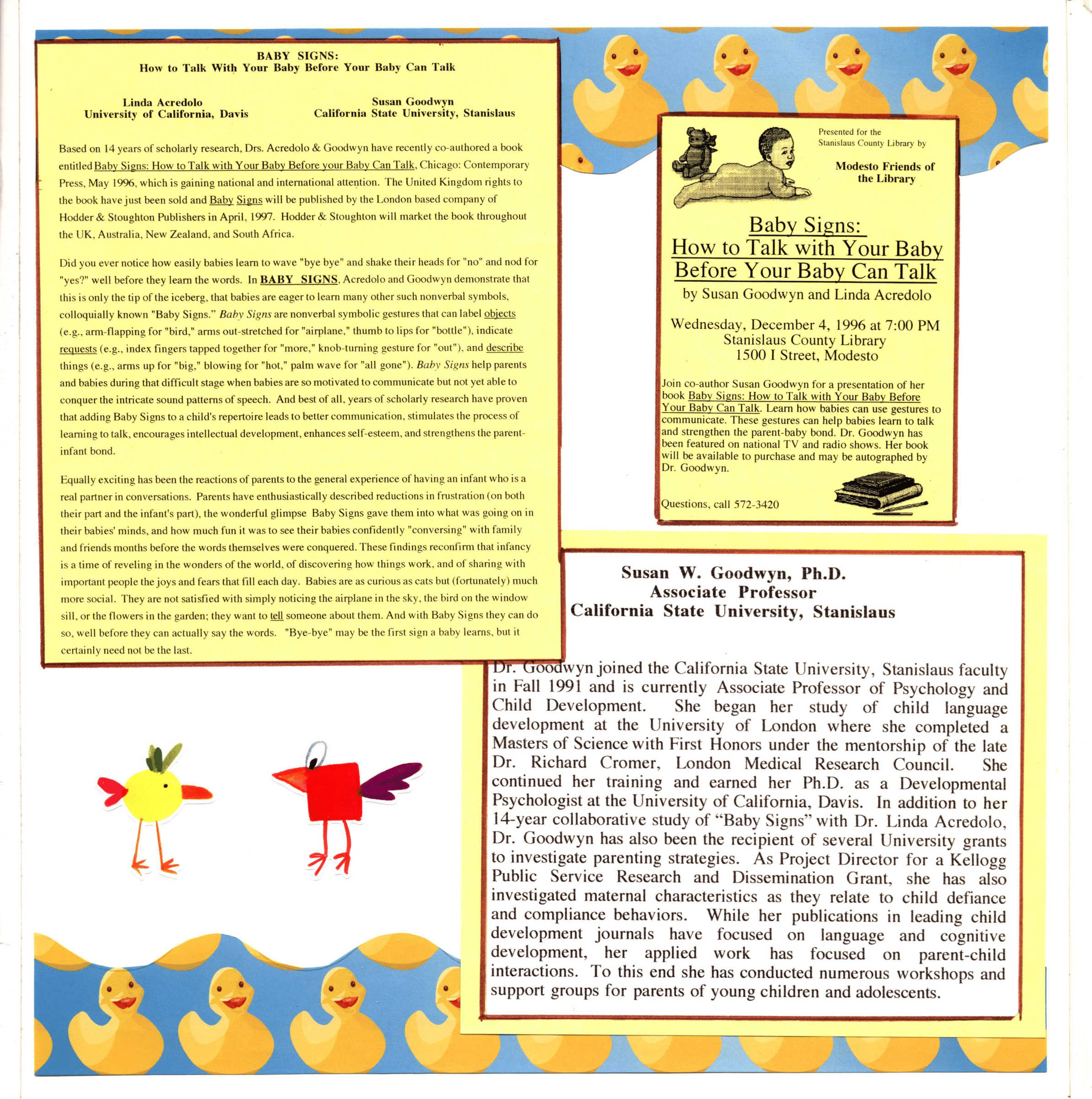 Scrapbook – Friends of the Modesto Library