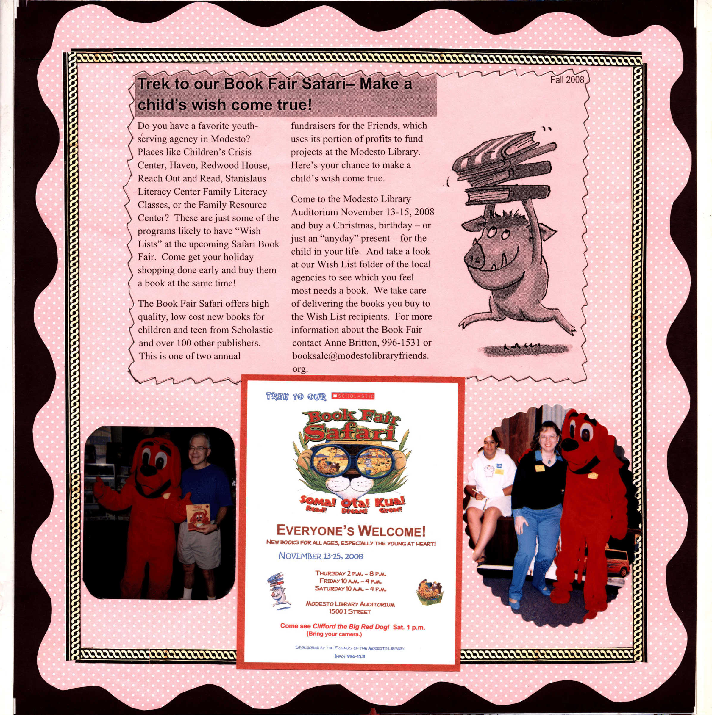 Scrapbook – Friends of the Modesto Library