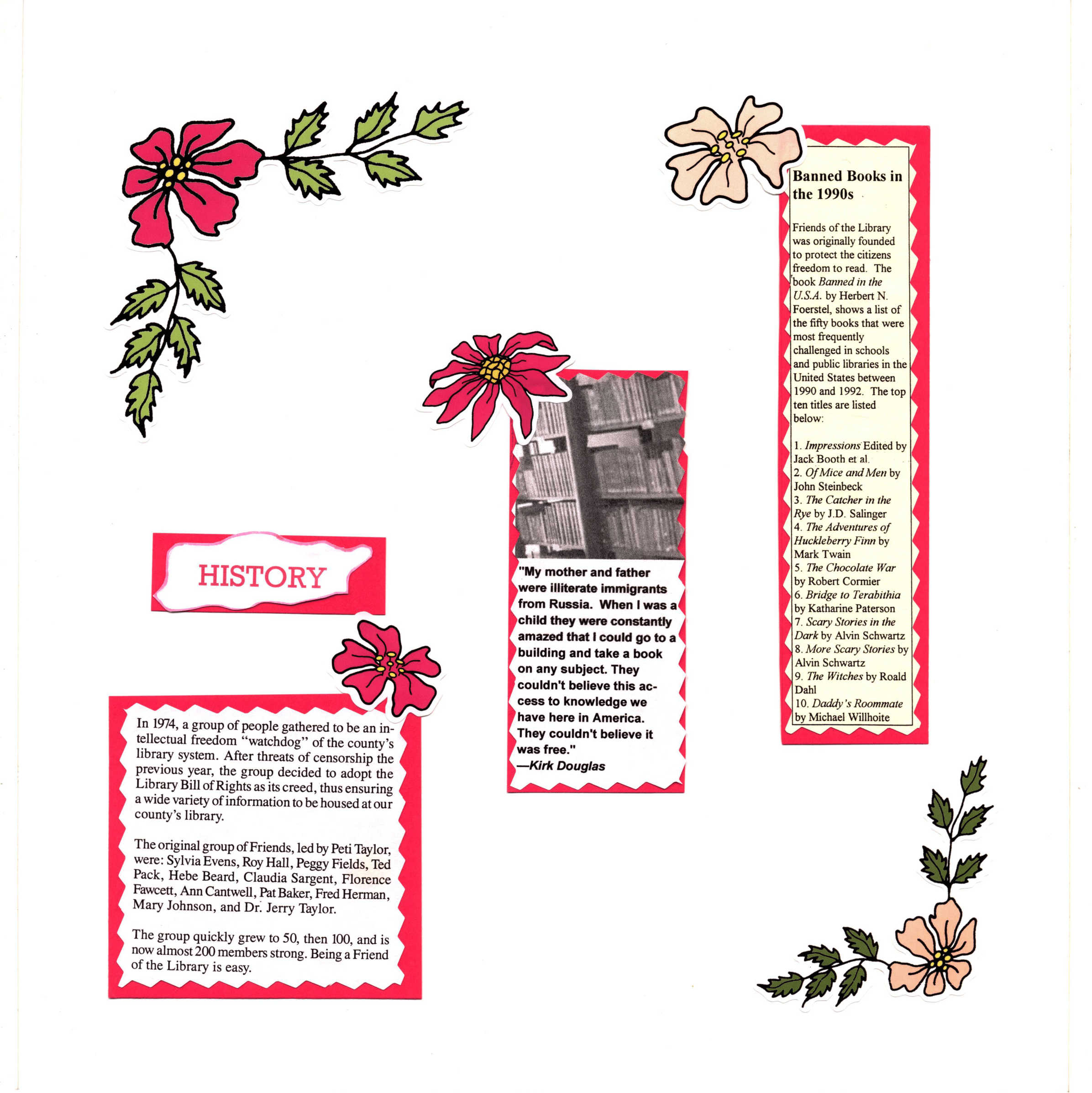 Scrapbook – Friends of the Modesto Library