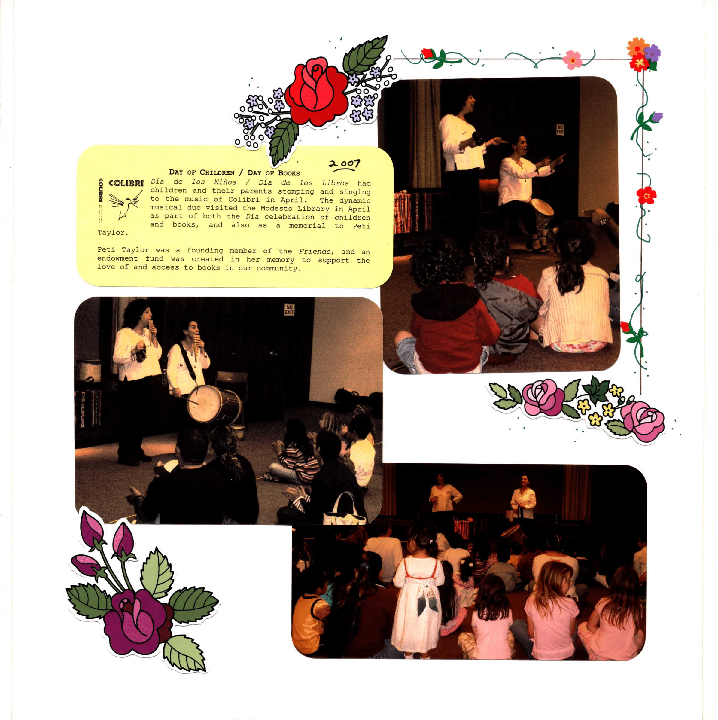 Scrapbook – Friends of the Modesto Library